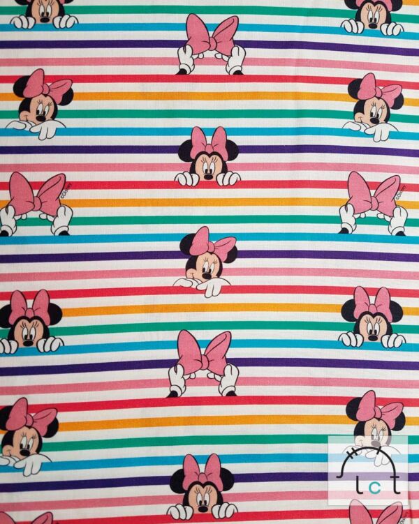 Tela de patchwork estampado de Minnie - Cose Madrid, estudio creativo